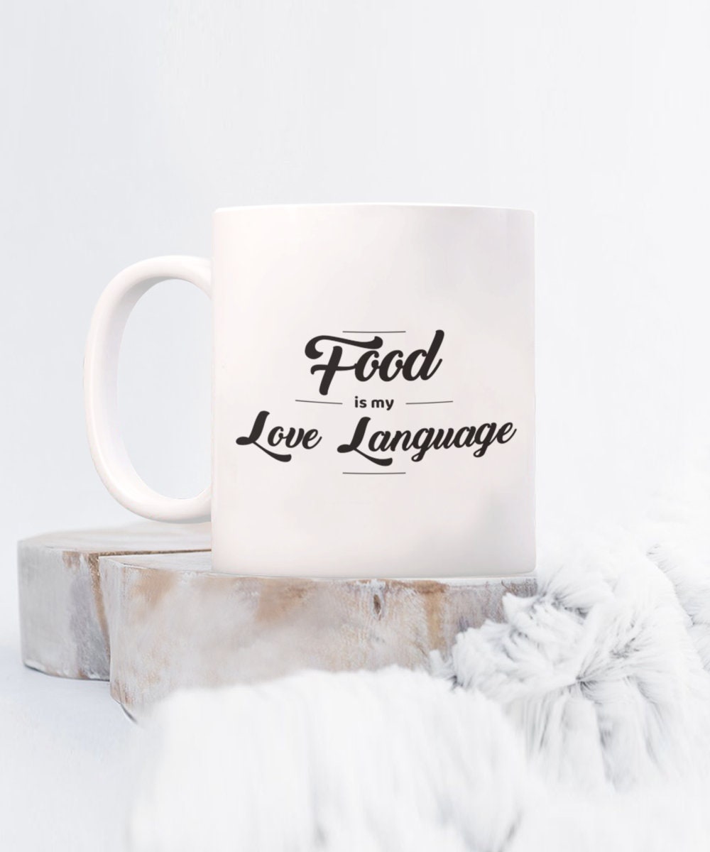 Food is My Love Language Sign, Food is Therapy, Foodie Gift Sets for ...