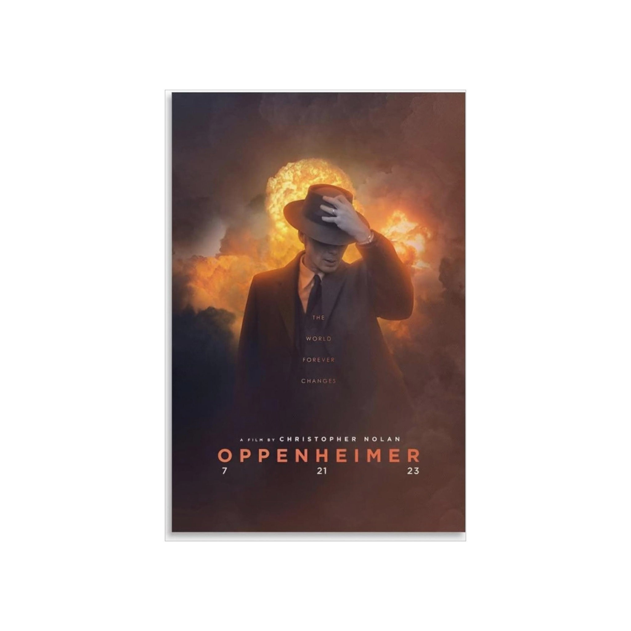 Oppenheimer Movie Poster (2) Wall Art Poster