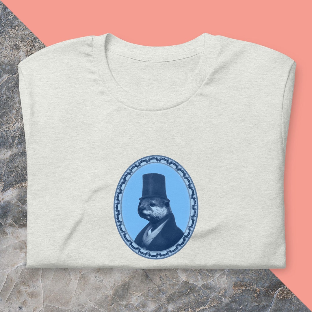 Dapper Otter: A Classic Illustration of Elegance - Etsy