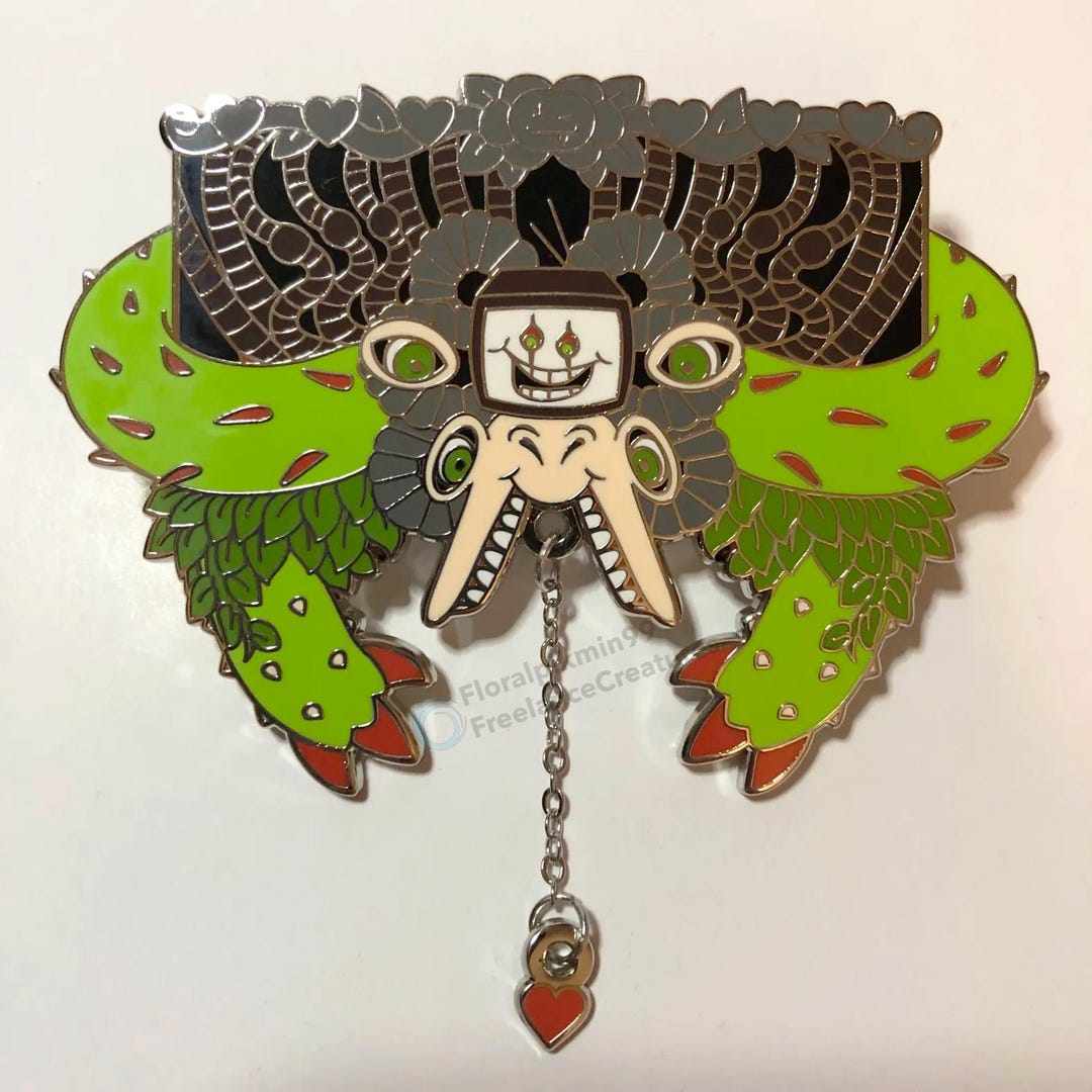 Omega Flowey Enamel Pin - Etsy