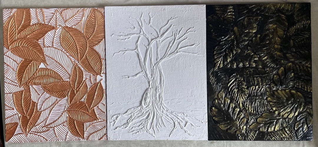 Texture Wall Art / Textured Wall Decor/ Art Decor / Textured - Etsy