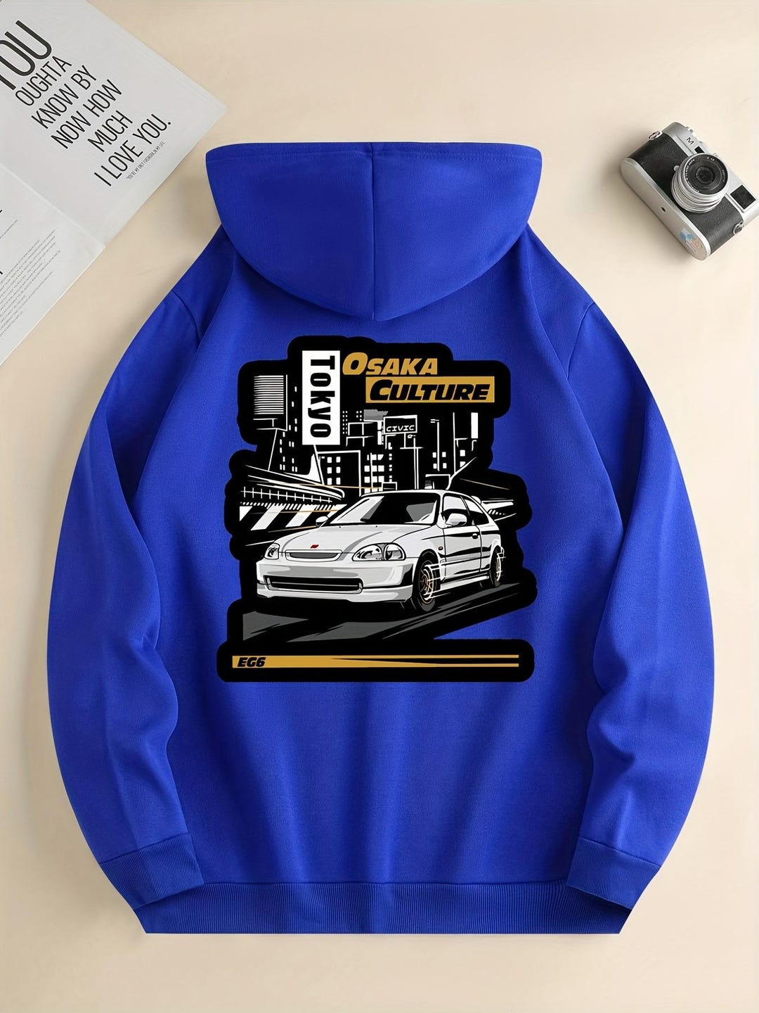 Civic Type-r Osaka Tokyo Hoodie Sweatshirt Fashion Trend Clothing JDM ...
