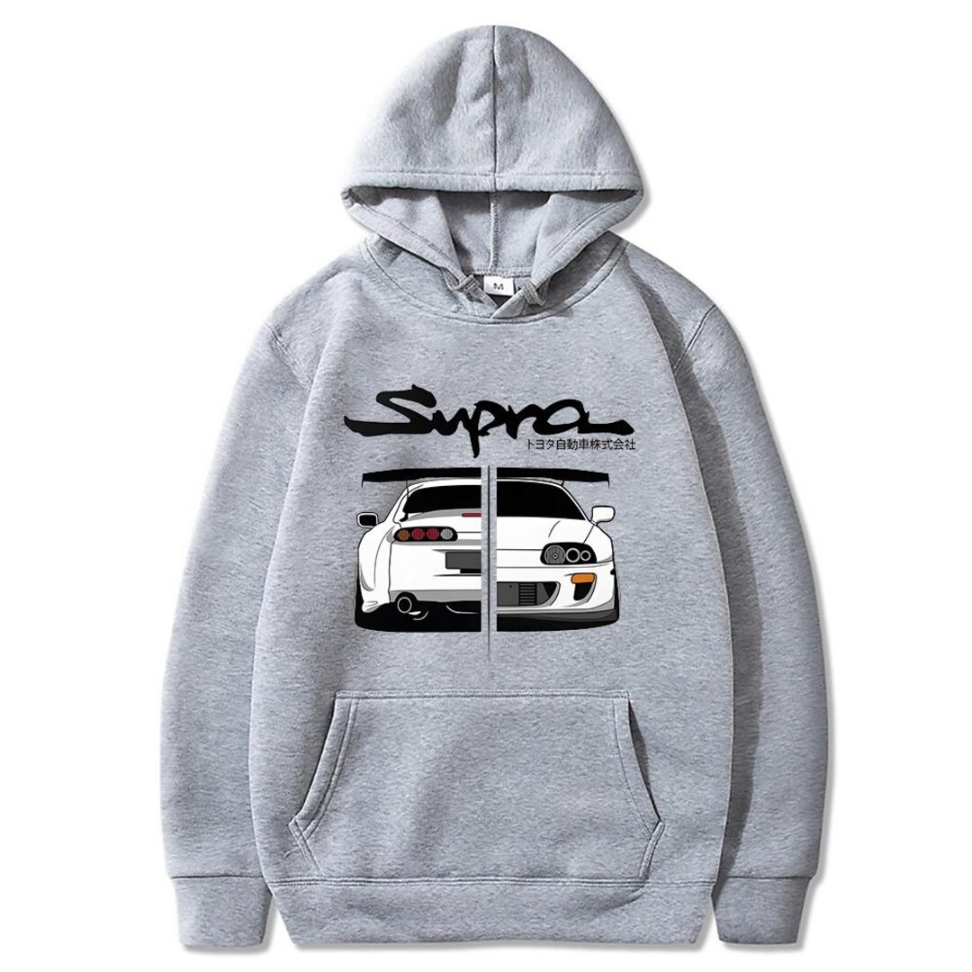 Toyota Supra Hoodie Sweatshirt Fashion Trend Clothing JDM Streetwear ...