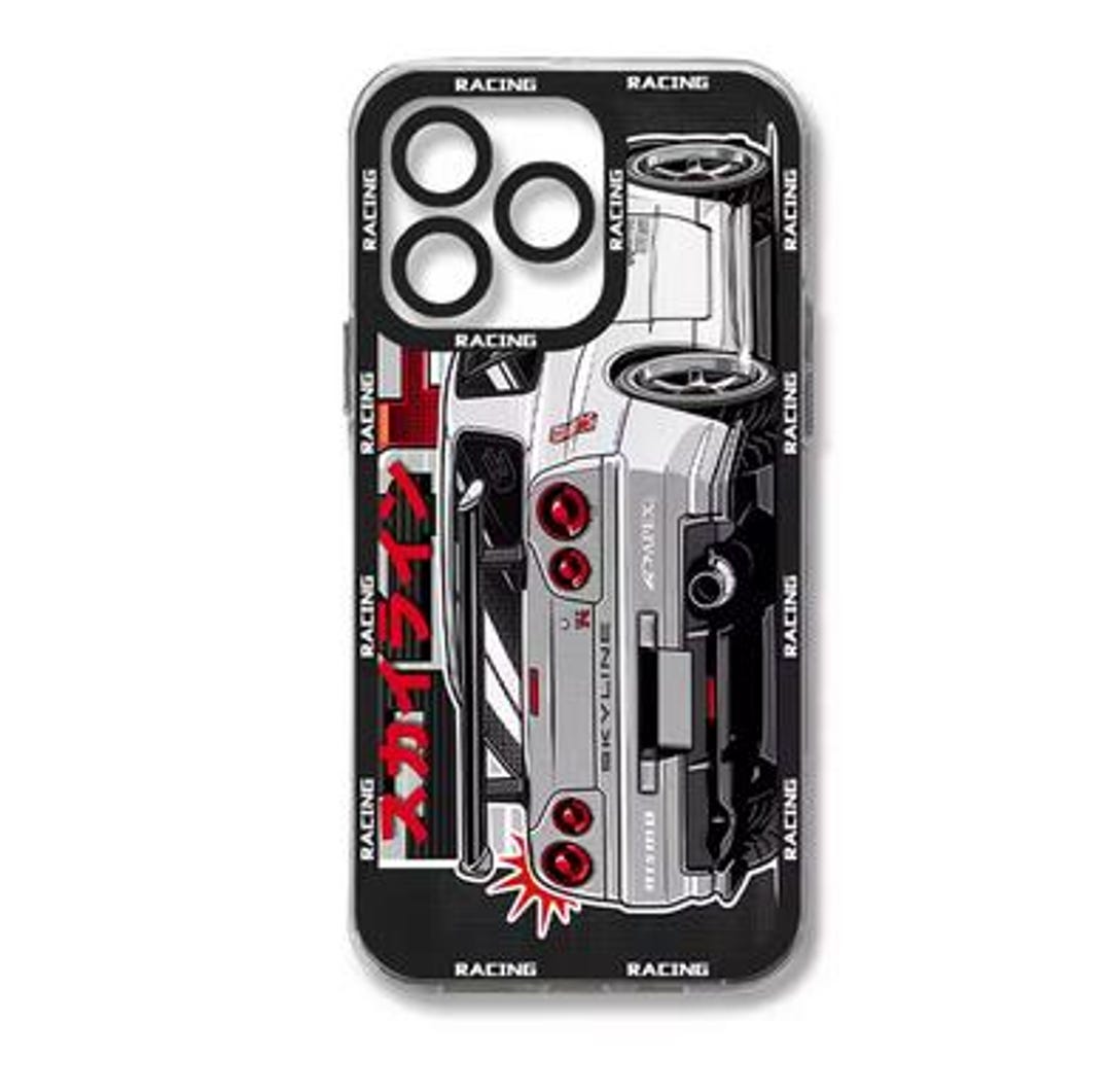JDM Tokyo Drift Car Phone Case Clear Soft TPU Cover iPhone Samsung - Etsy