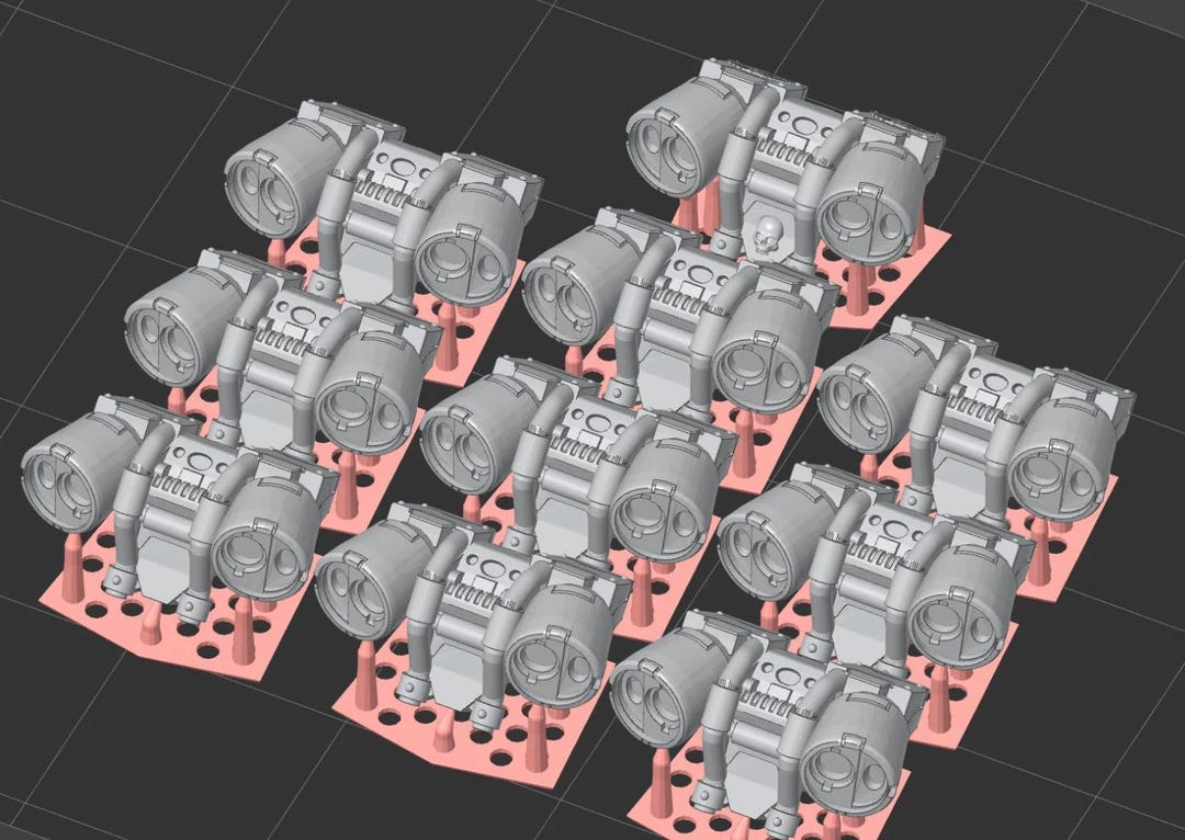 10x Space Marine Jump Packs Firstborn Assault Squad Jet Pack Upgrade ...