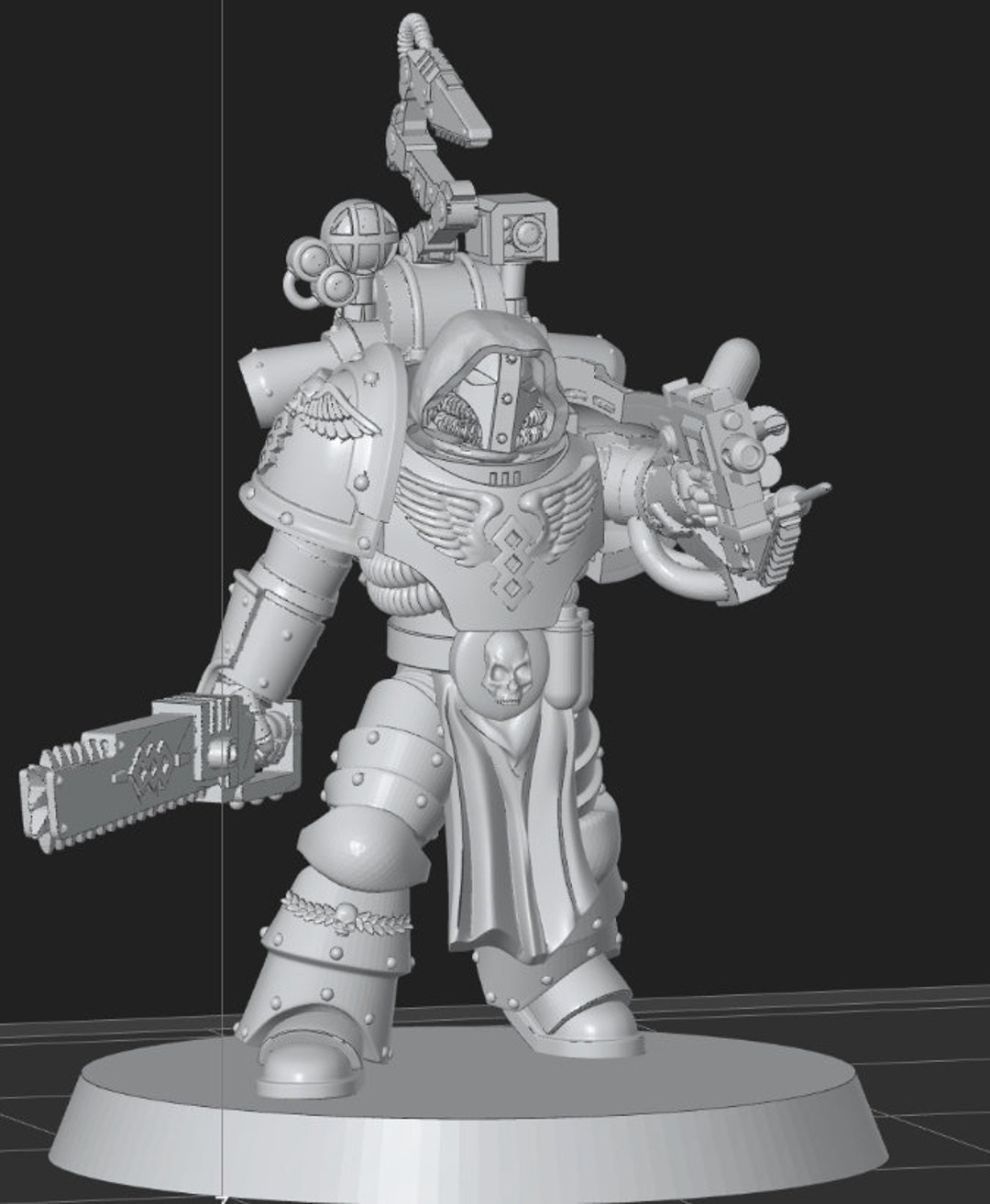 True Scale First Born Primary Marine Sized Space Medic Apothecary Proxy ...