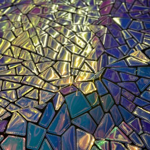 Scattered Glass Design Vinyl on Velvet - Etsy
