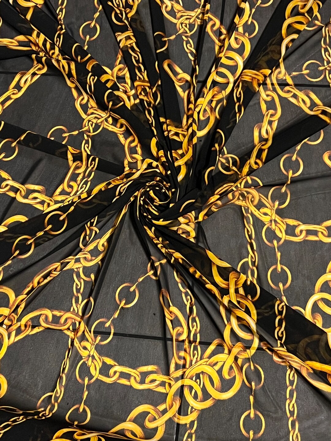 Ivette Gold Chain Mesh - Etsy