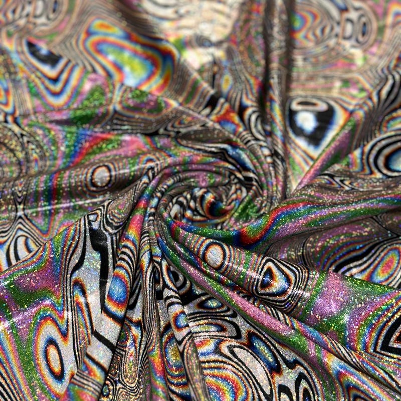Trippy Fabric - Etsy