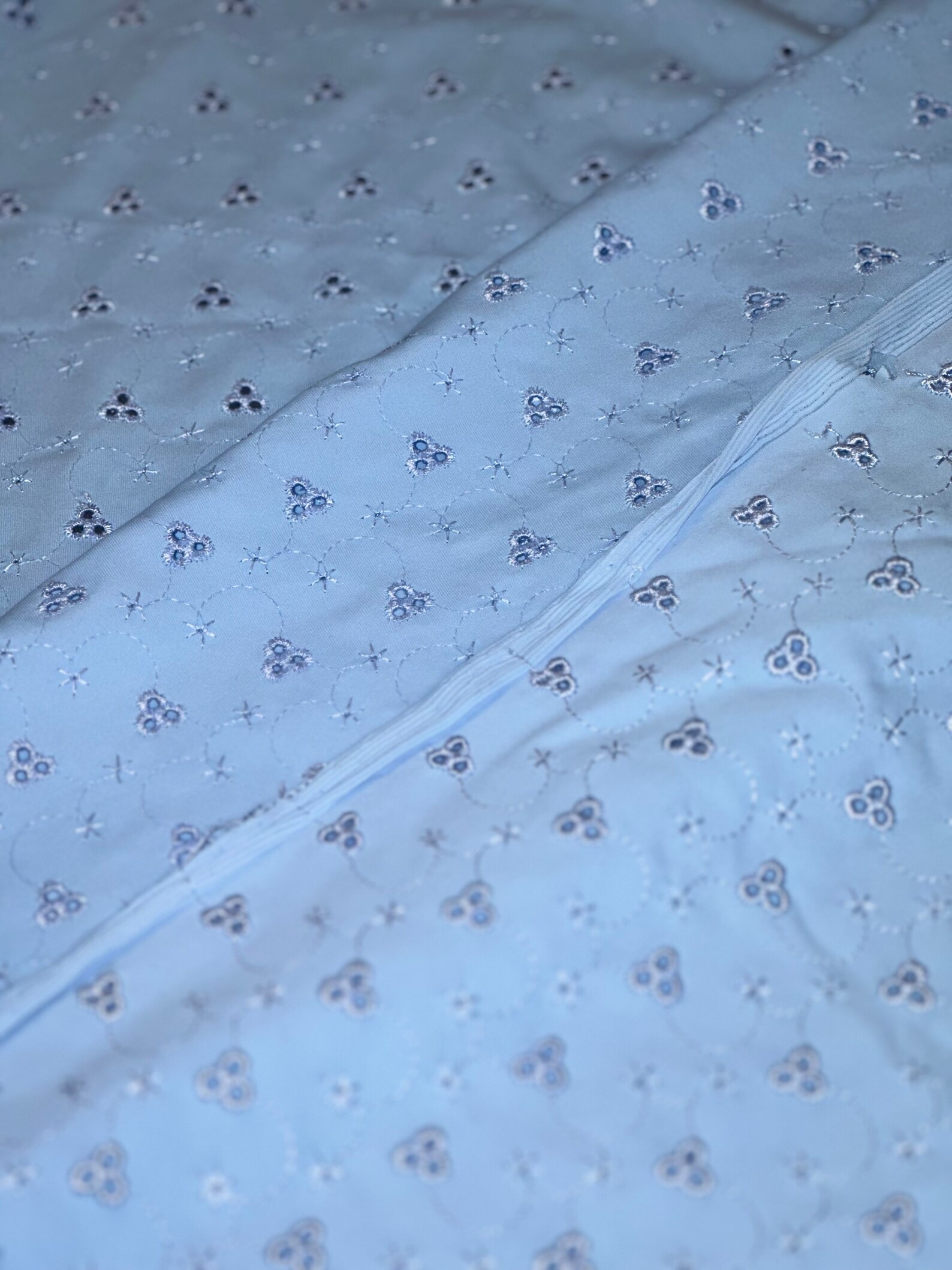 Baby Blue Sofia Flower Embroidery Design - Etsy