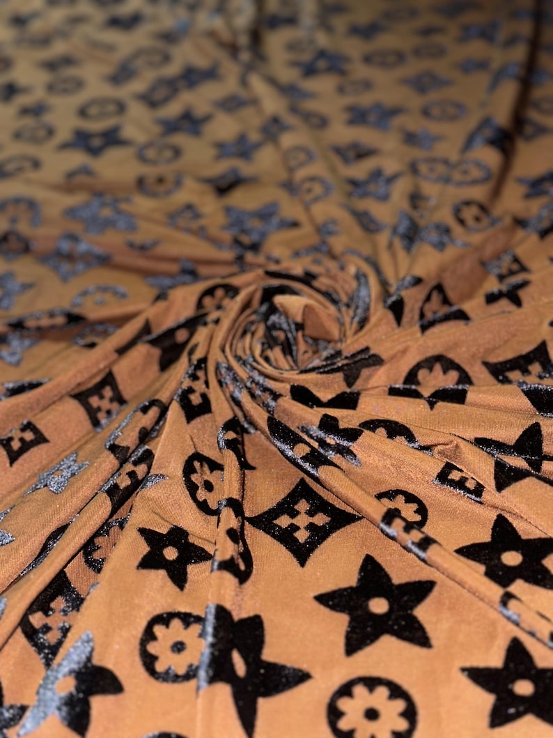 True Stars Design Burnout Velvet - Etsy