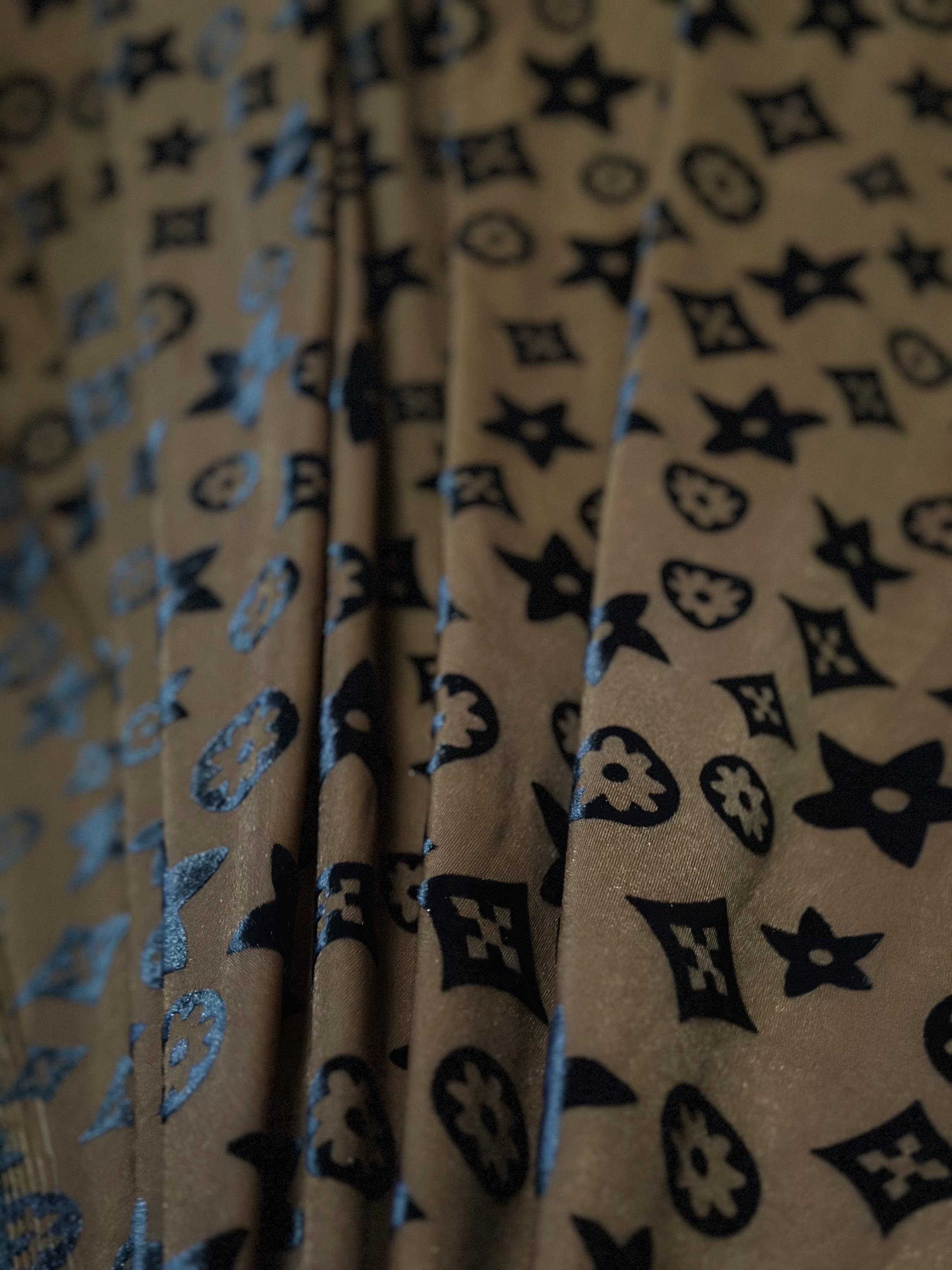 True Stars Design Burnout Velvet - Etsy
