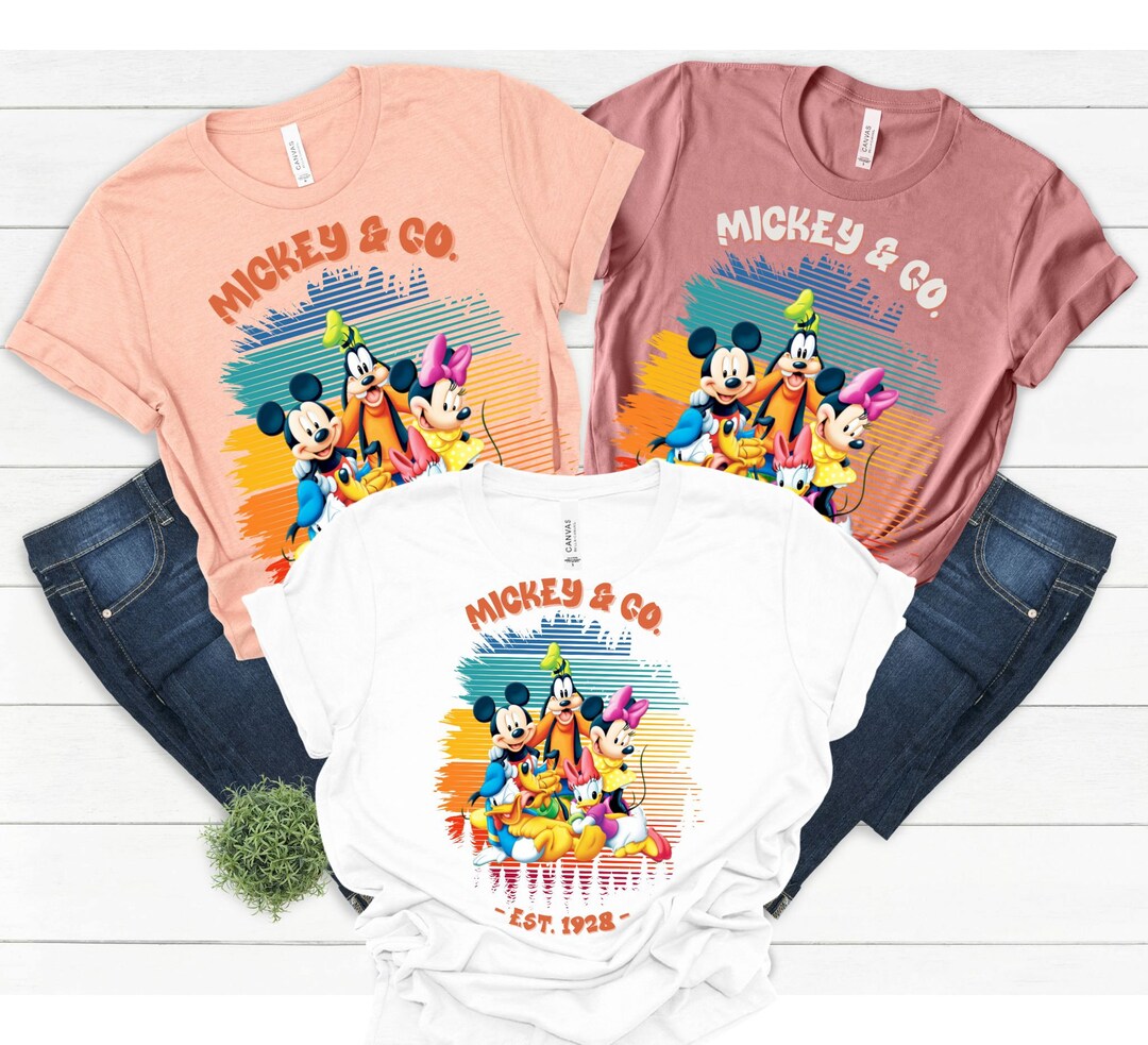 Mickey & Co 1928 Sweat Retro Disney Sweat Disneyworld - Etsy