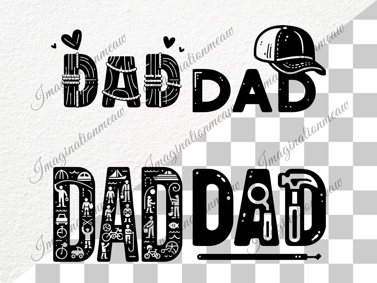 Fathers Day Svg Bundle, Dad Svg, Father Quotes Svg, Dad Life Svg, Best ...