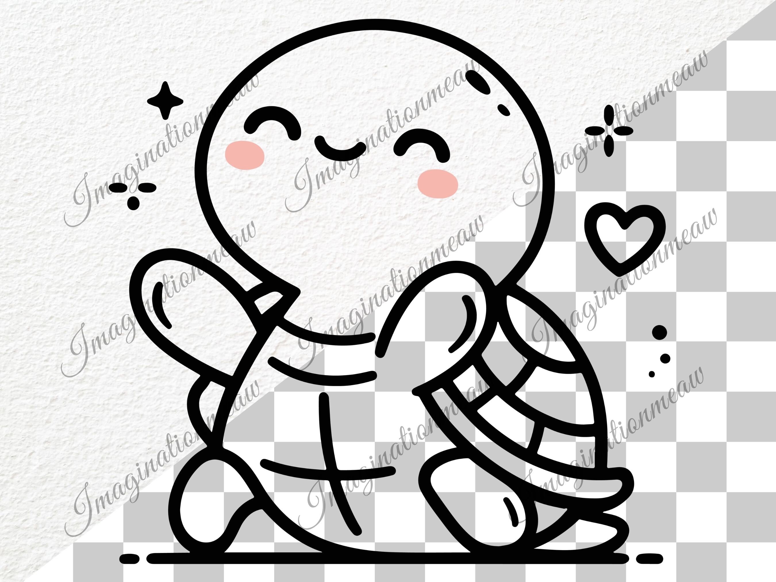 Tortoise Svg, Tortoise Clipart, Cute Tortoise, Hand Drawn Tortoise ...