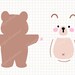 Bear Svg, Cute Teddy Bear Clipart, Teddy Bear SVG, Baby Bear Svg ...