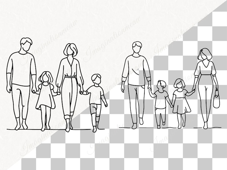 Family SVG Bundle, Family Svg, Father, Mother, Daughter and Son ...