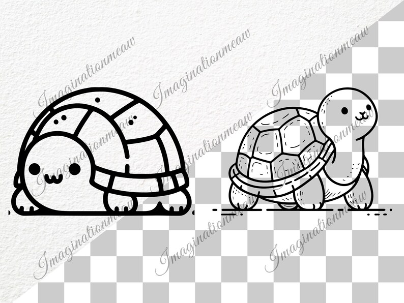 Tortoise Svg, Tortoise Clipart, Cute Tortoise, Hand Drawn Tortoise ...