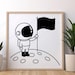20 Doodle Astronaut SVG Designs, Cute Space Doodle Clipart Bundle ...