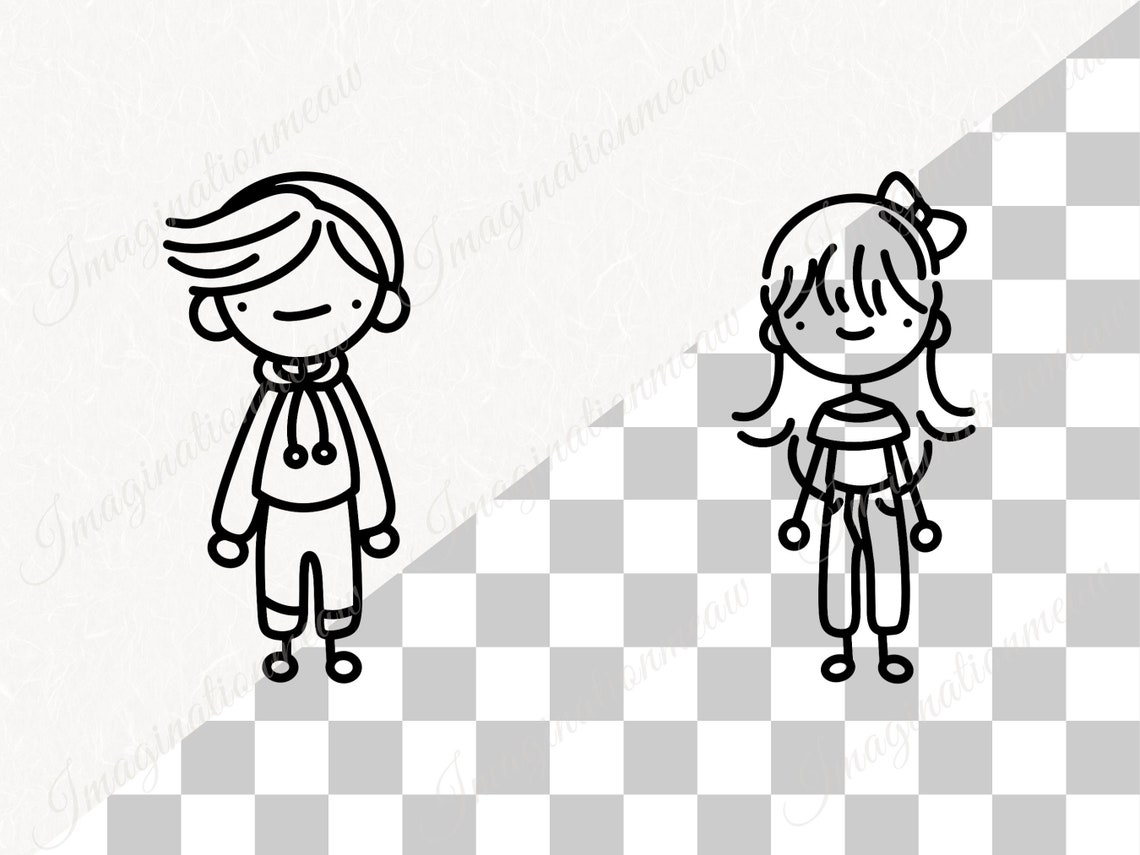 Stick Figures SVG Bundle, Stick Family Svg, Stick People Svg, Stick ...