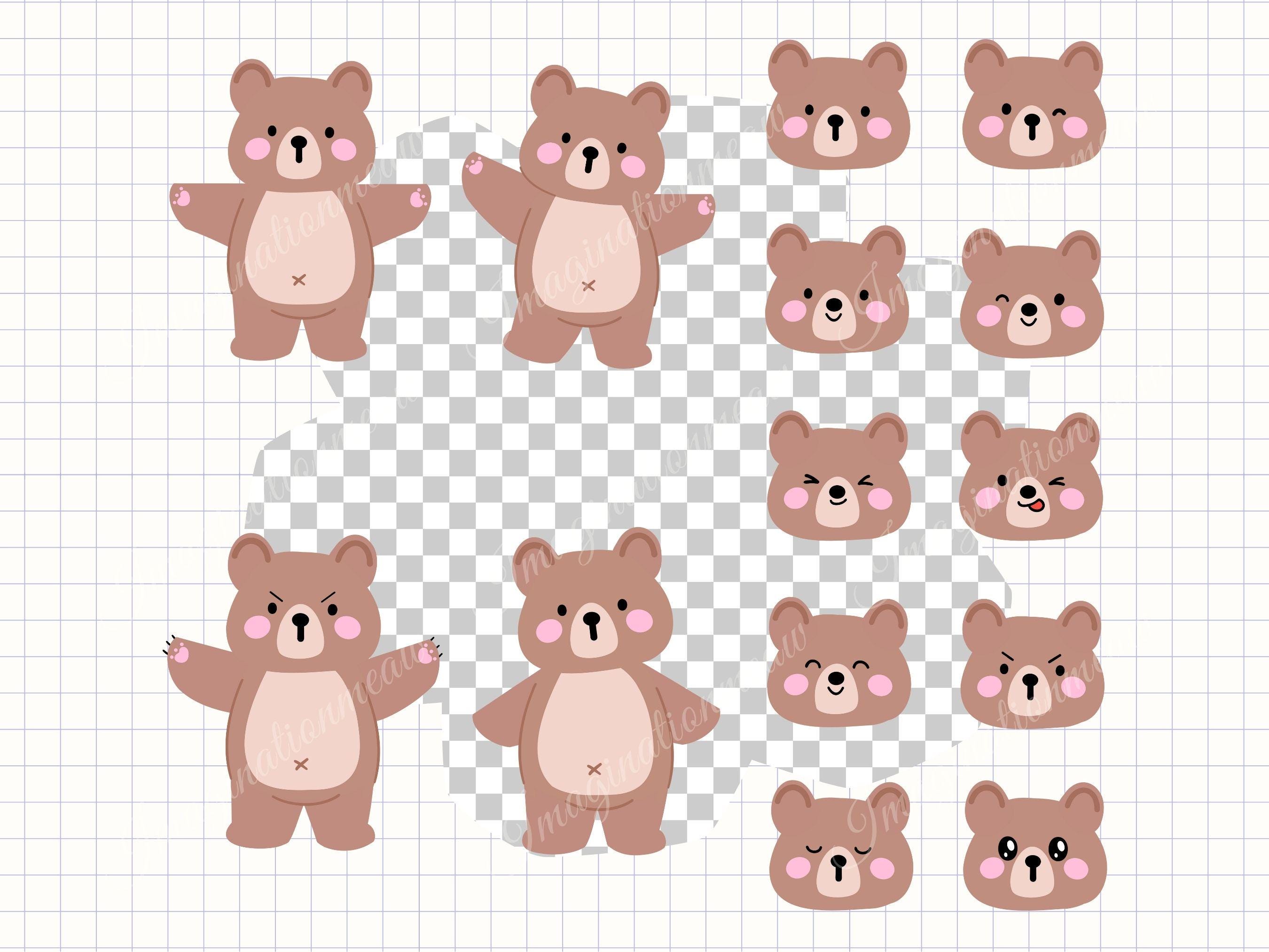 Bear Svg, Cute Teddy Bear Clipart, Teddy Bear SVG, Baby Bear Svg ...