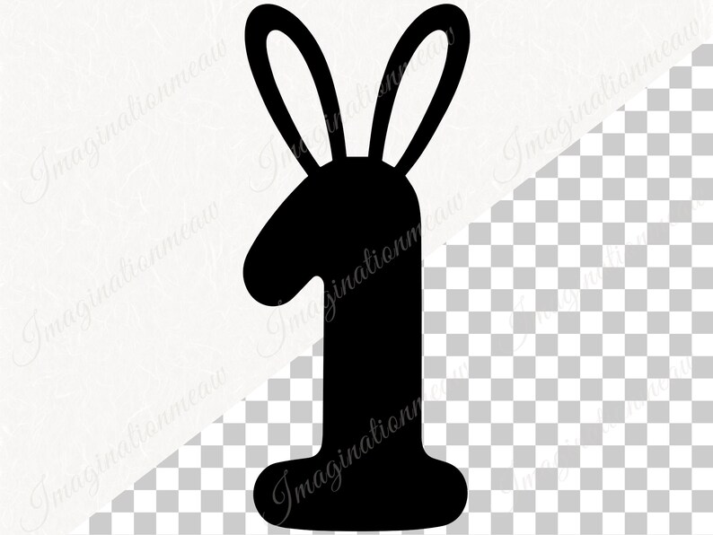 Rabbit Alphabet SVG, Rabbit Numbers Svg, Easter Bunny Alphabet SVG ...