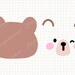 Bear Svg, Cute Teddy Bear Clipart, Teddy Bear SVG, Baby Bear Svg ...