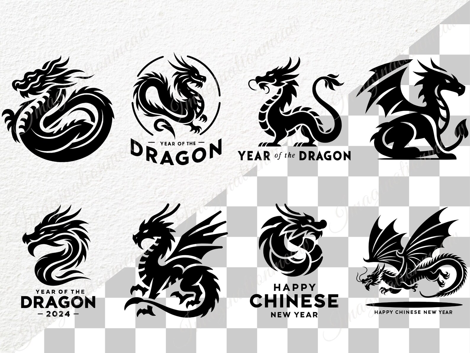 40 Dragons Svg Bundle, Dragon Cut File, Dragon Svg, Dragon Clipart ...