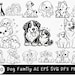Dog Svg, Dog SVG Bundle, Family Dog Svg, Dog Breeds Svg, Biting Lips ...