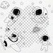 20 Doodle Astronaut SVG Designs, Cute Space Doodle Clipart Bundle ...