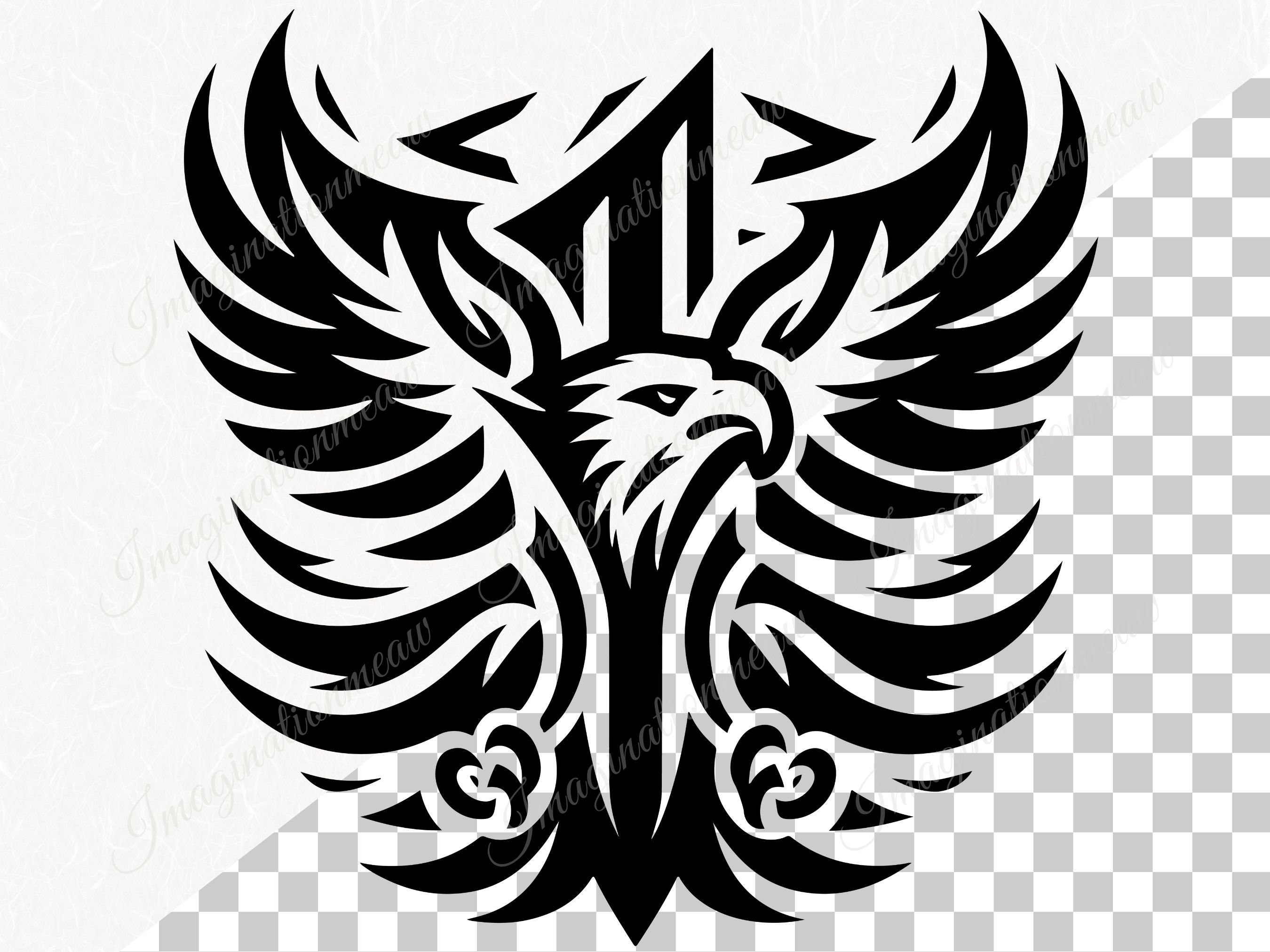 Eagle Alphabet SVG, Eagle Numbers Svg, Eagle SVG Bundle, A-Z Eagle Svg ...