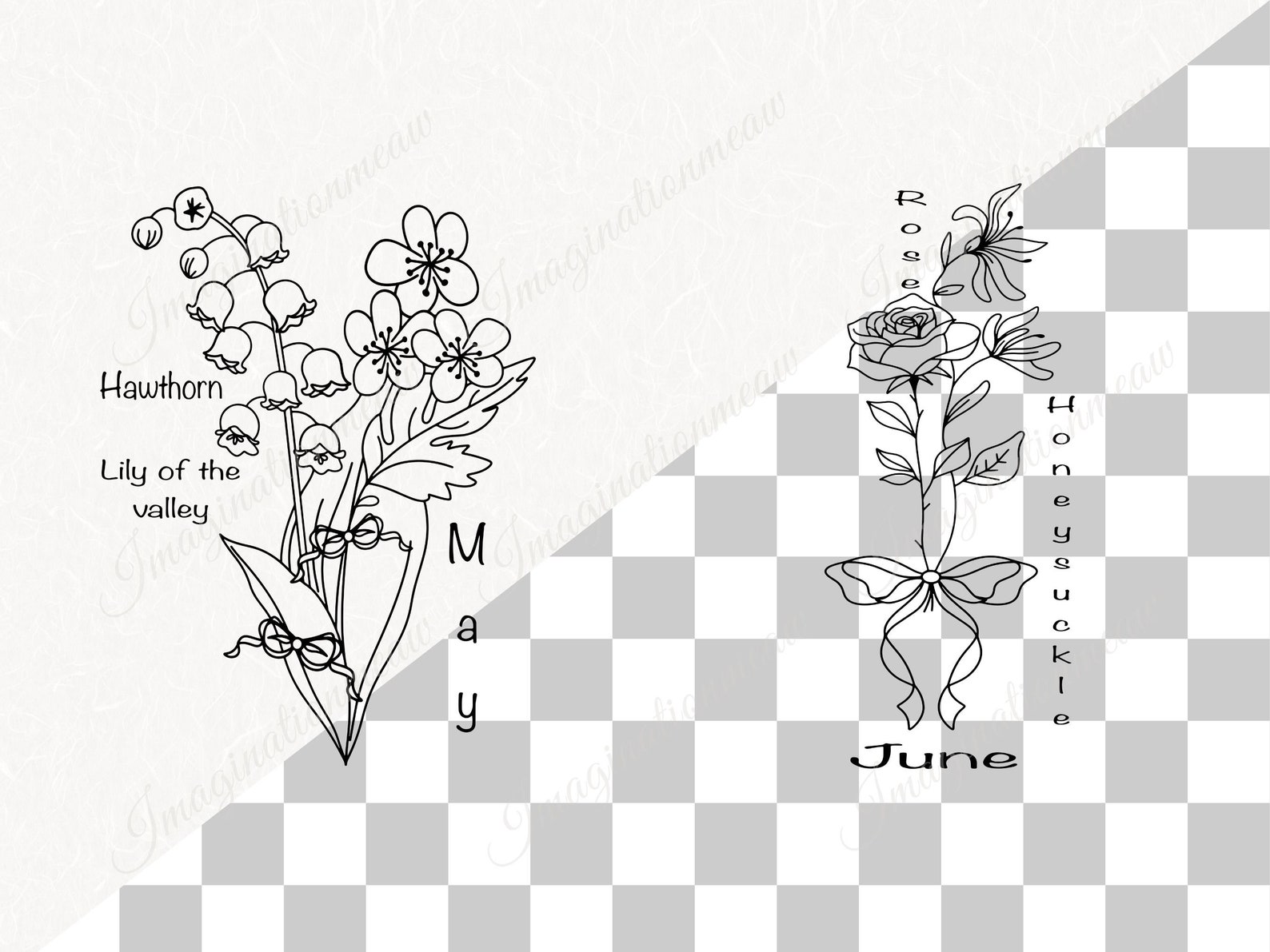 Birth Month Svg Bundle, Birth Flower Svg, Birth Month Svg, Flower Svg ...