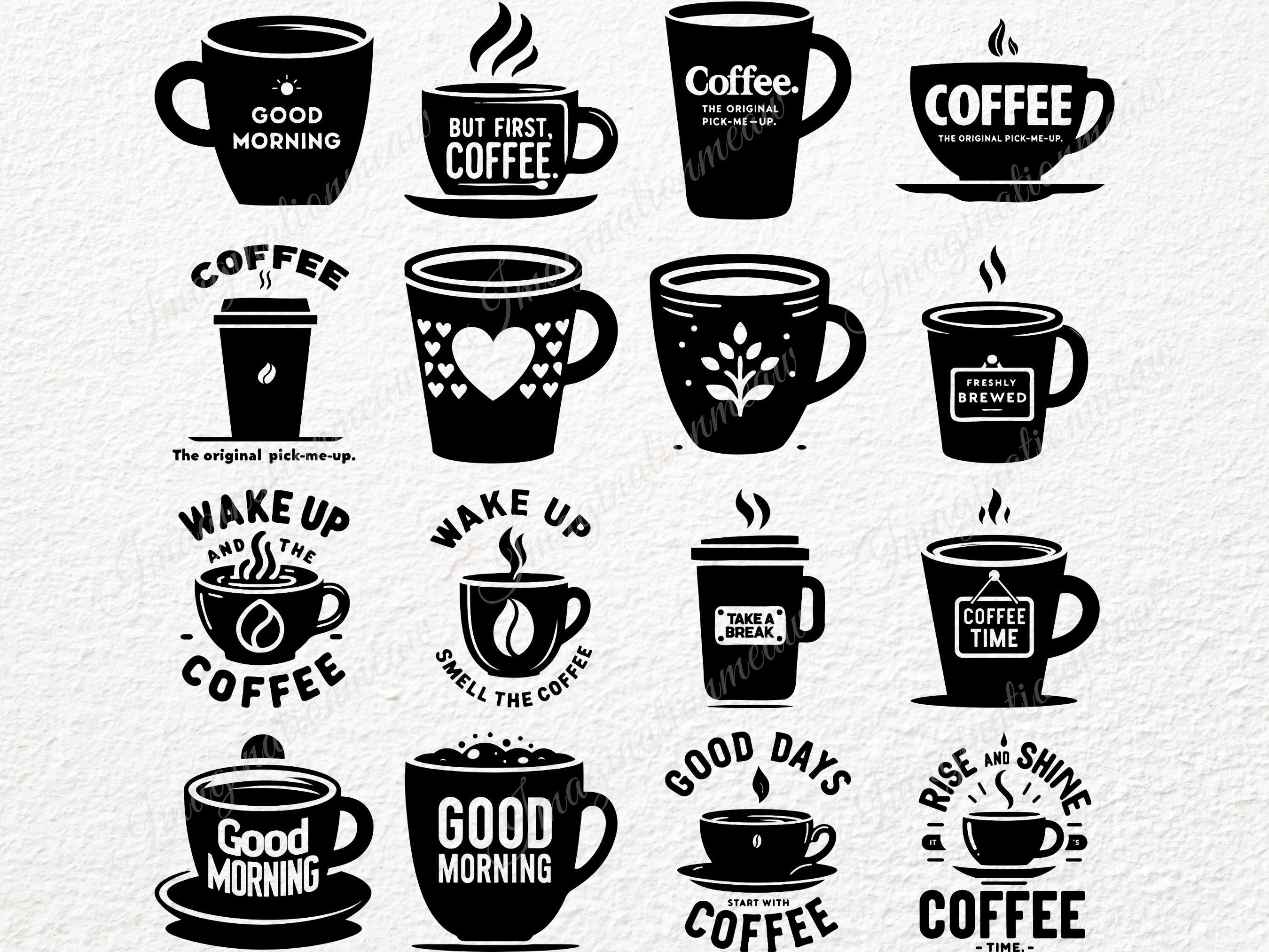 Coffee Svg, Coffee Cup Svg, Coffee With Steam Svg, Coffee Mug Svg ...