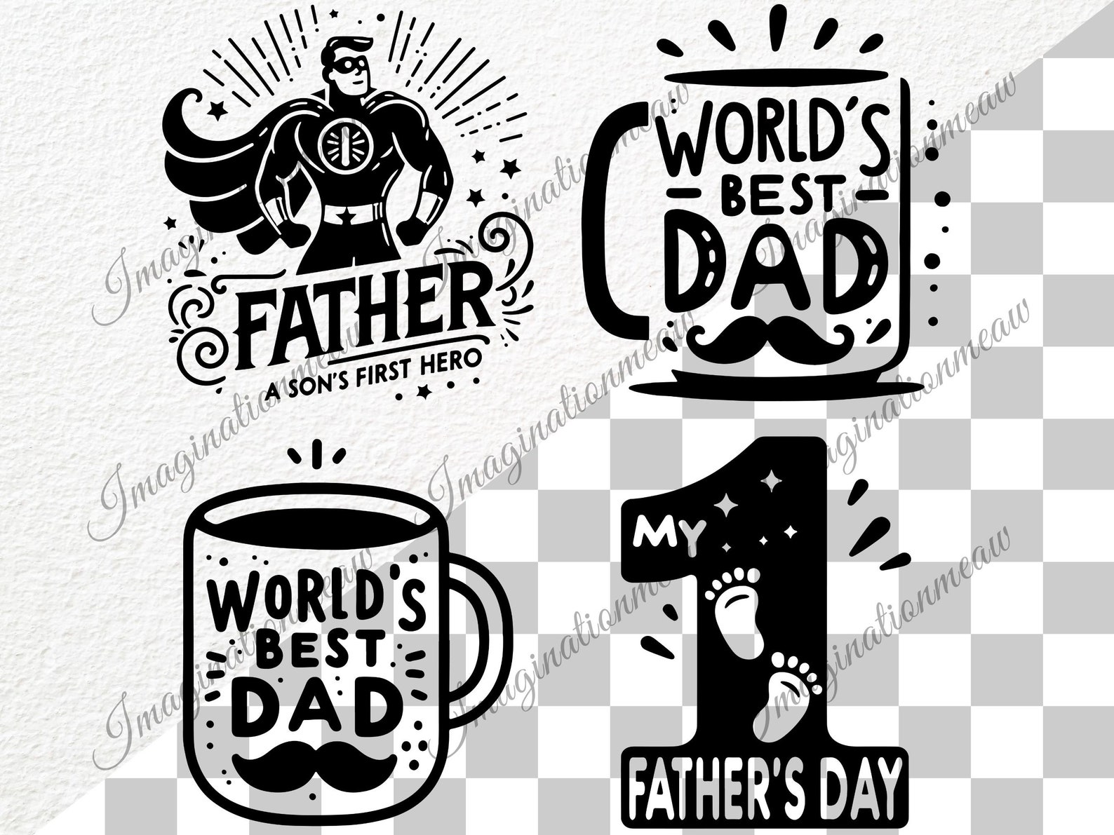Fathers Day Svg Bundle, Dad Svg, Father Quotes Svg, Dad Life Svg, Best ...