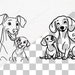 Dog Svg, Dog SVG Bundle, Family Dog Svg, Dog Breeds Svg, Biting Lips ...