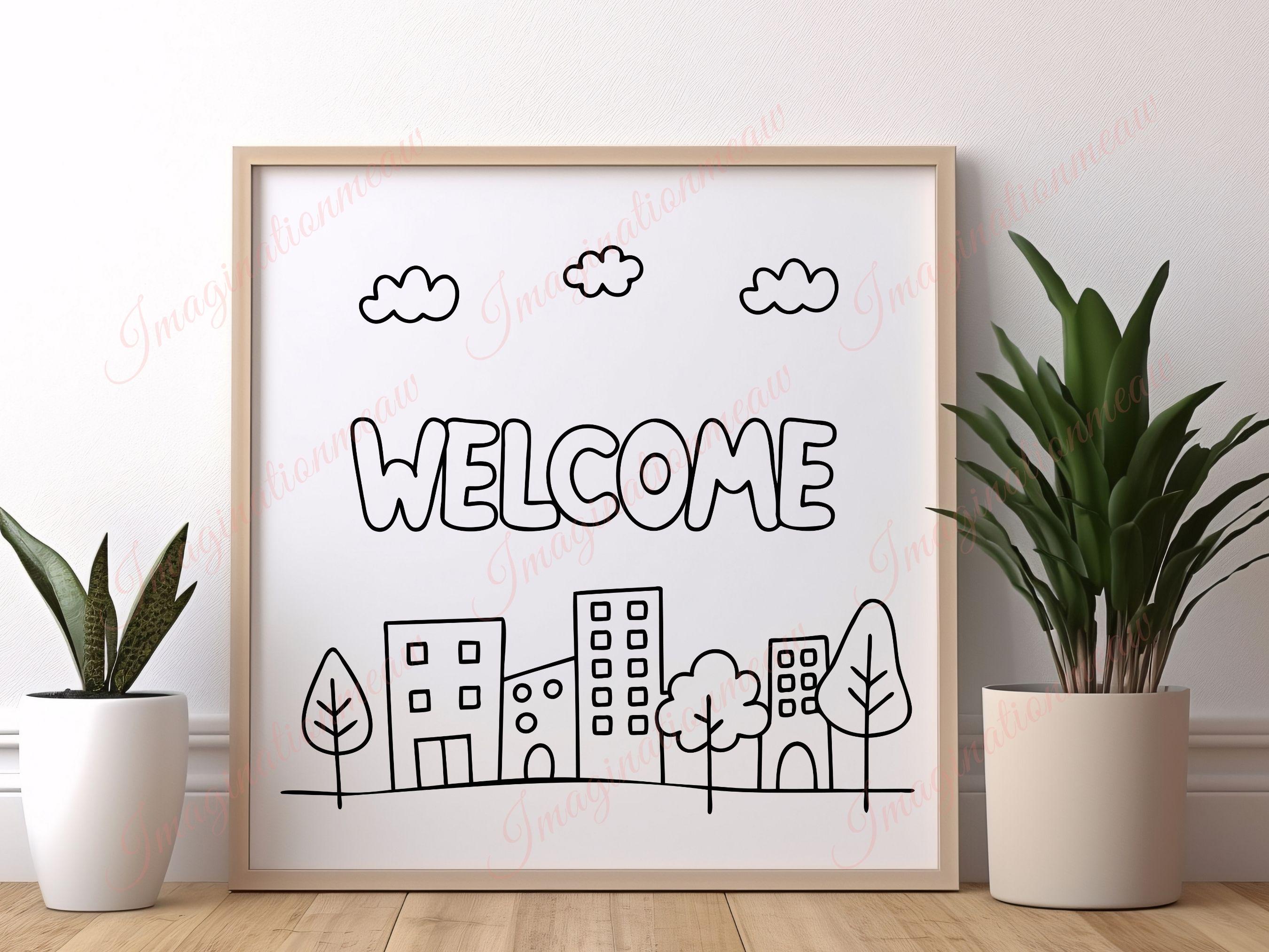 40 Doodle City Transportation SVG Designs, Cute Road Signs Clipart ...