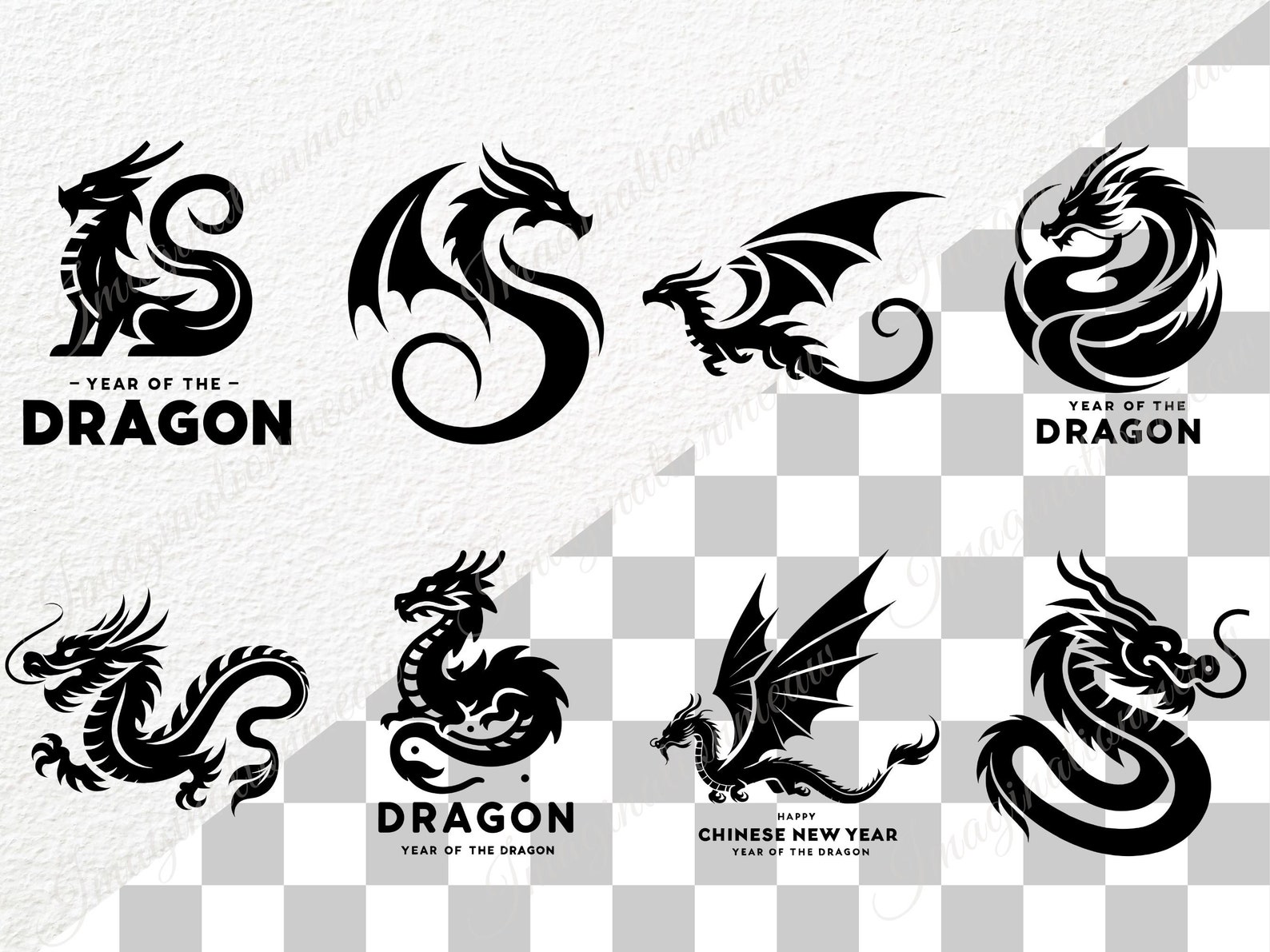 40 Dragons Svg Bundle, Dragon Cut File, Dragon Svg, Dragon Clipart ...