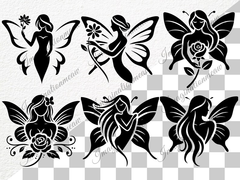 Woman and Butterfly Svg, Woman Silhouette Svg, Lady Silhouette Svg ...