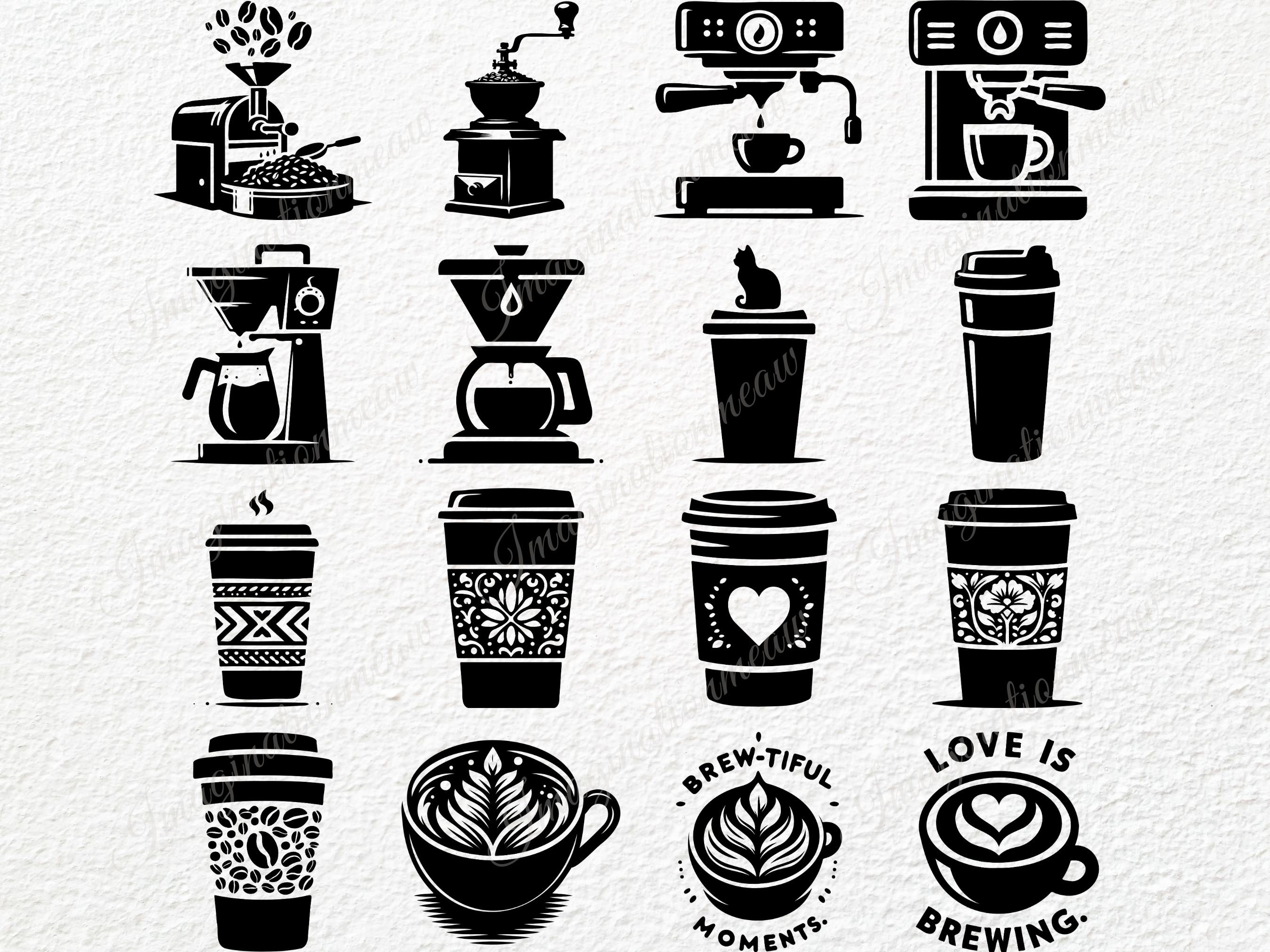 Coffee Svg, Coffee Cup Svg, Coffee With Steam Svg, Coffee Mug Svg ...