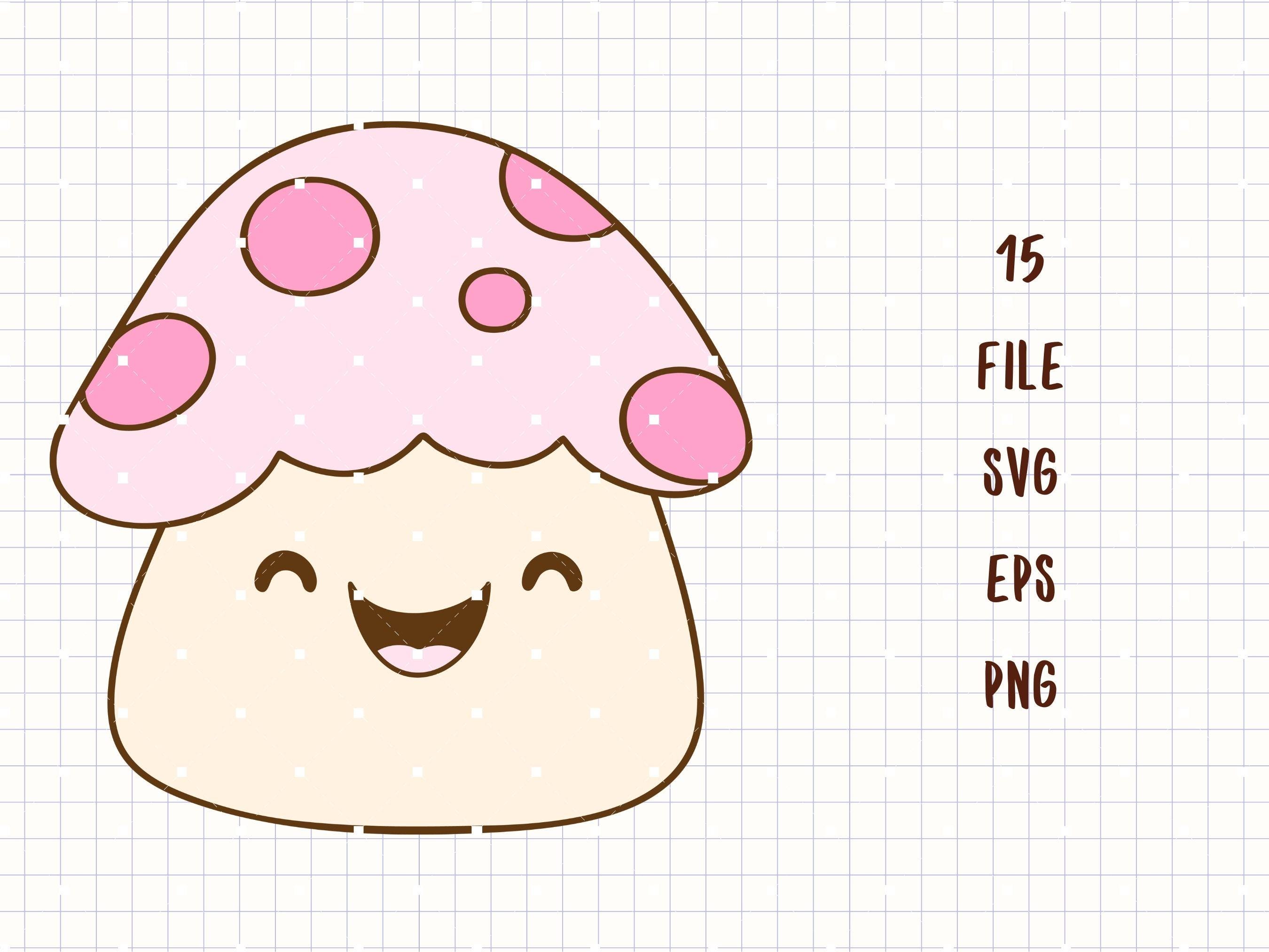 Cute Spring SVG Bundle, Kawaii Flowers Bees Rainbow Clipart, Spring ...