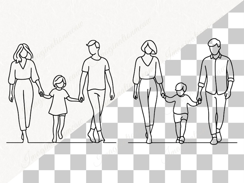Family SVG Bundle, Family Svg, Father, Mother, Daughter and Son ...