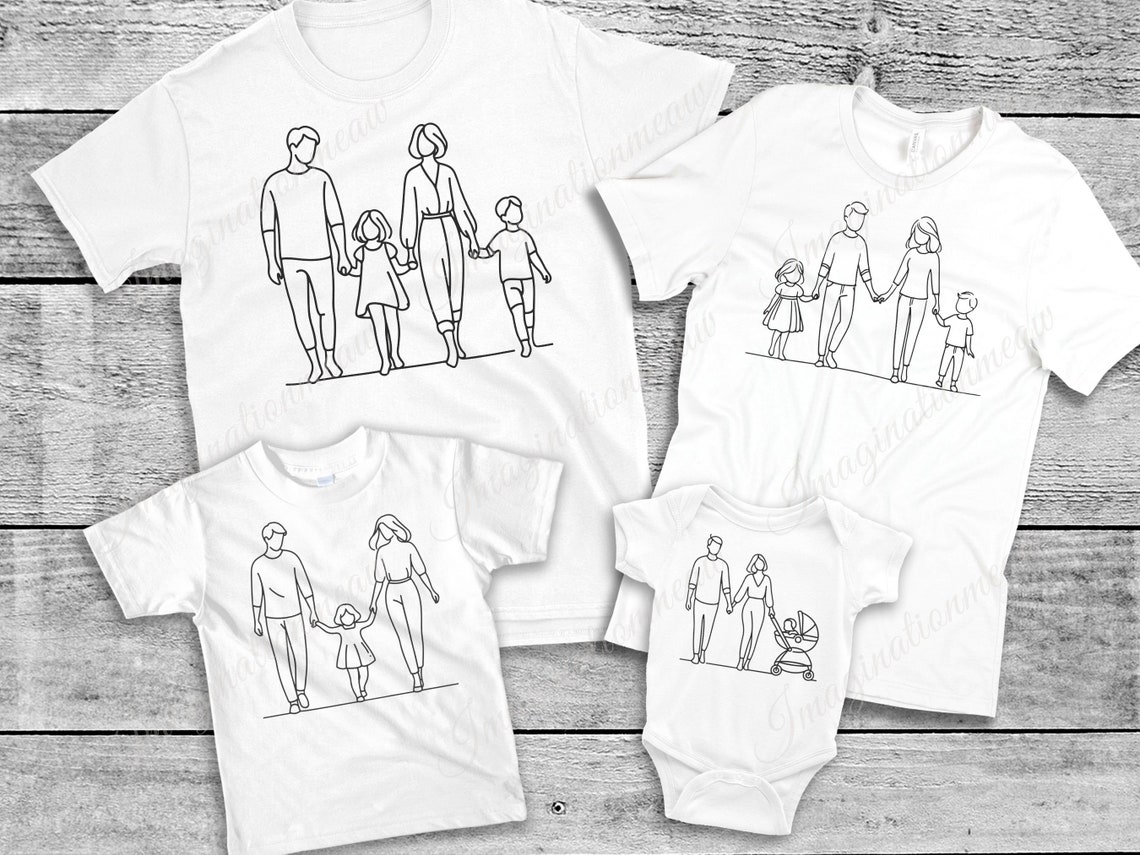 Family SVG Bundle, Family Svg, Father, Mother, Daughter and Son ...