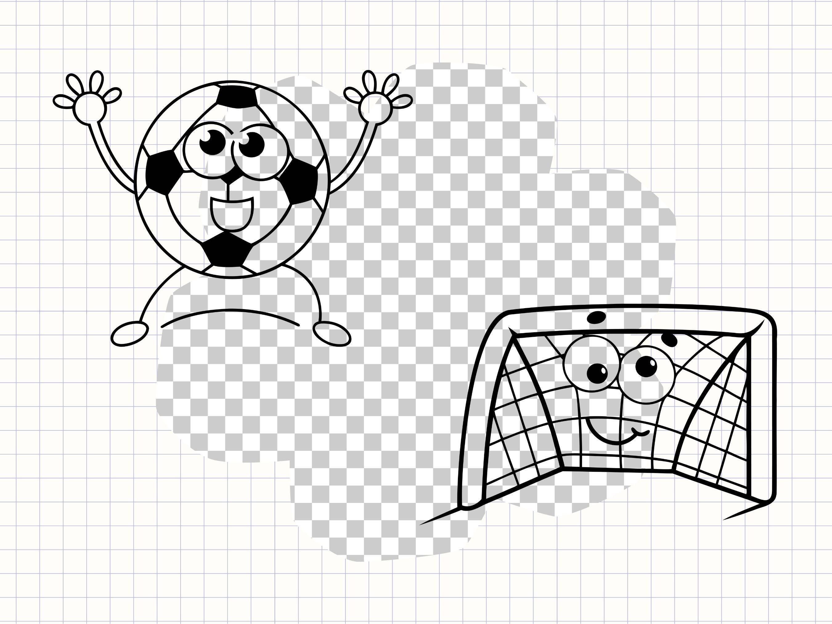 Cute Sports Clipart, Sport Bundle SVG, Football Svg, Basketball ...