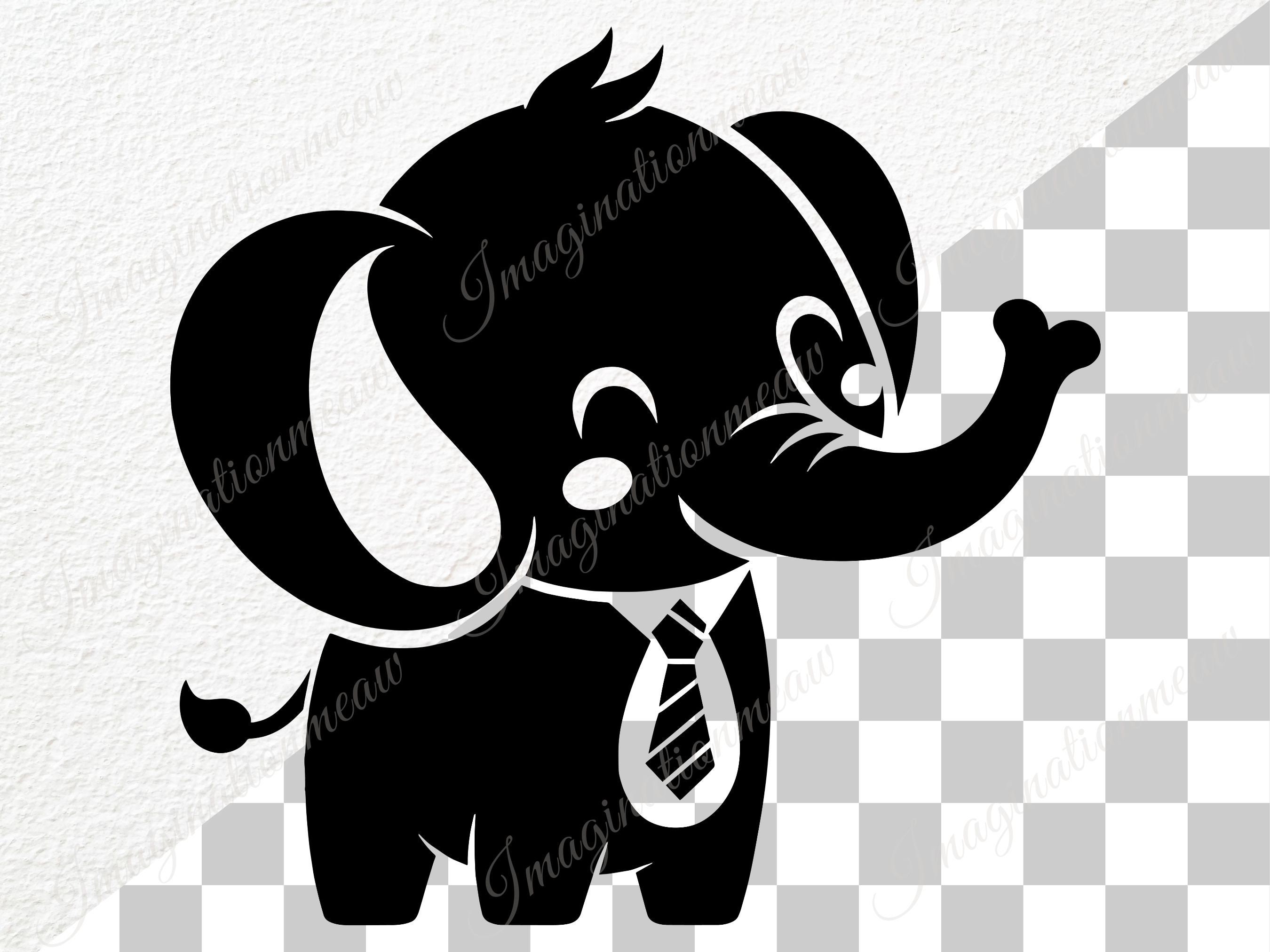 Baby Elephant Svg, Girl Elephant, Boy Elephant, Cute Elephant Svg, Baby ...