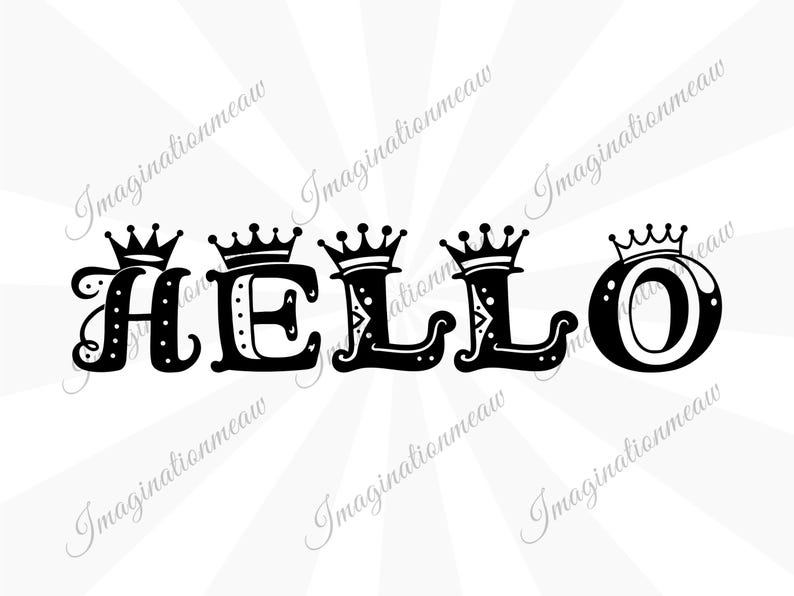 Crown Alphabet Svg, Crown Letters and Numbers Svg, Letter Monogram ...