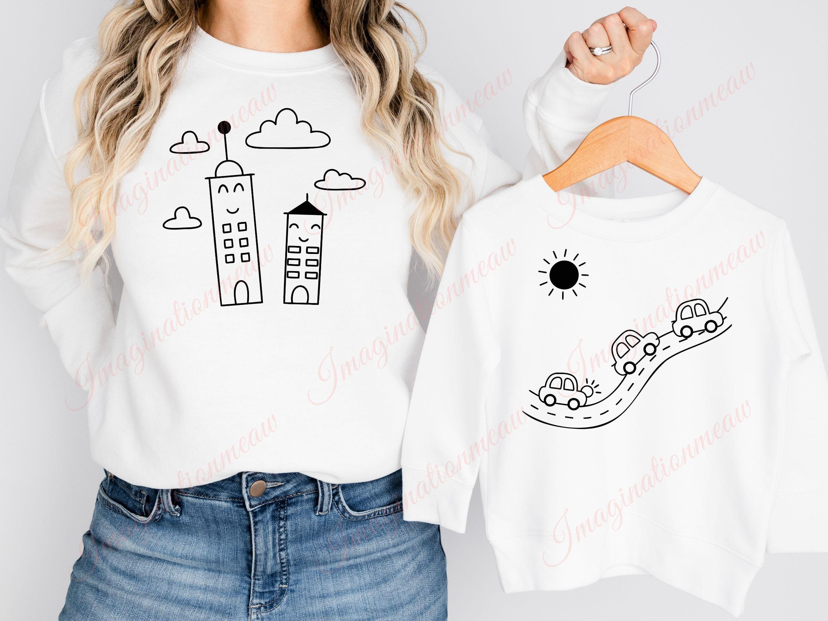 40 Doodle City Transportation SVG Designs, Cute Road Signs Clipart ...