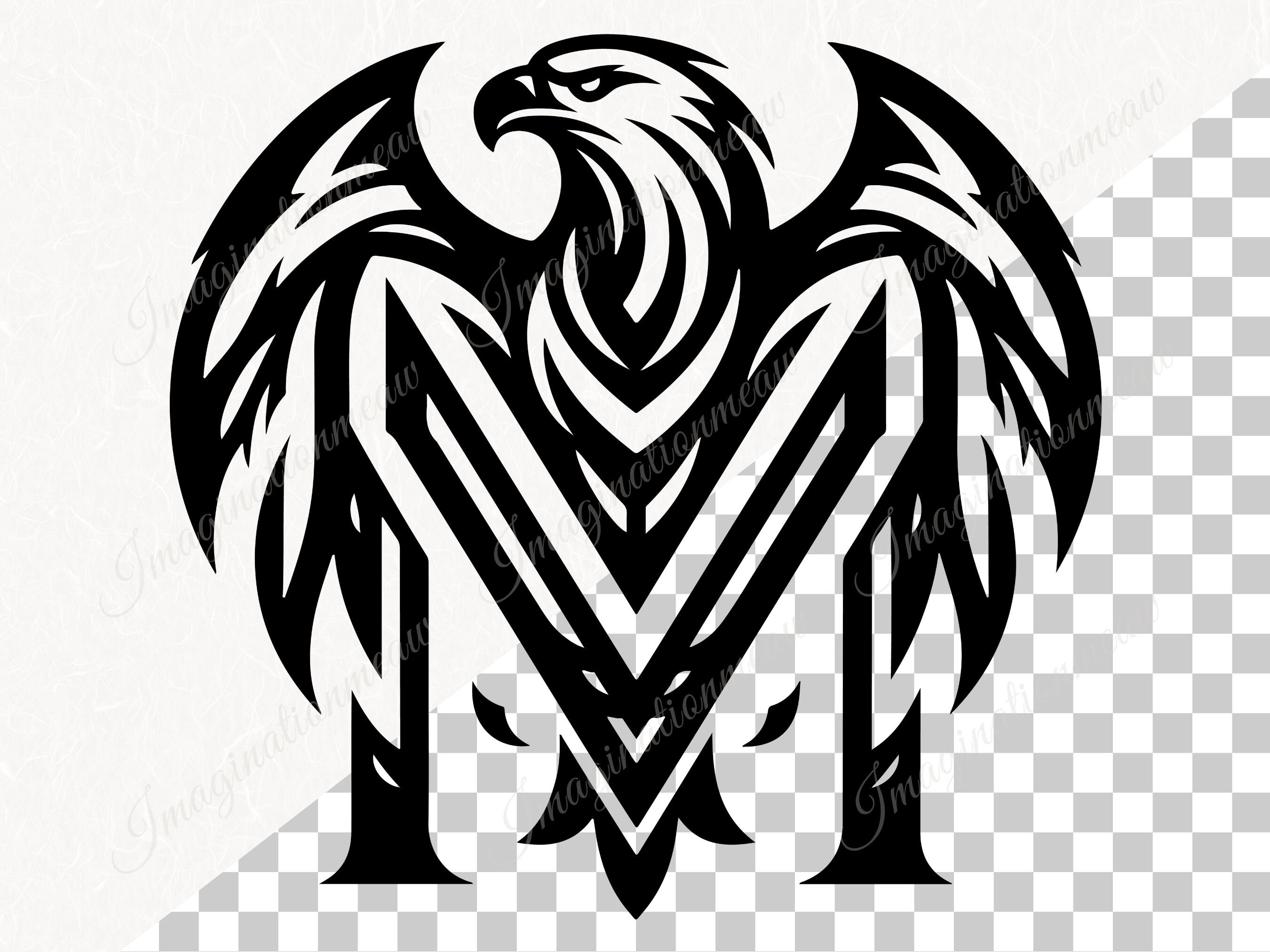 Eagle Alphabet SVG, Eagle Numbers Svg, Eagle SVG Bundle, A-Z Eagle Svg ...