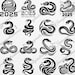 2025 Snake SVG, Year of the Snake 2025 Svg, Chinese New Year, Chinese ...