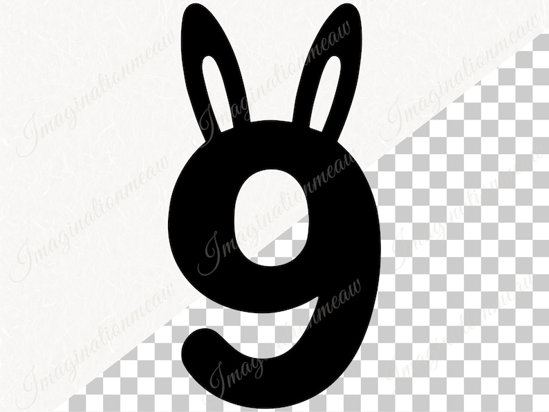 Rabbit Alphabet SVG, Rabbit Numbers Svg, Easter Bunny Alphabet SVG ...