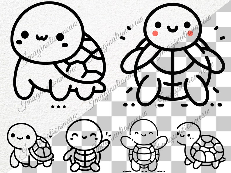 Tortoise Svg, Tortoise Clipart, Cute Tortoise, Hand Drawn Tortoise ...